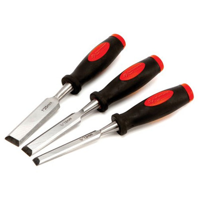 Performance Tool W5372 Wood Flat Chisel Set, 3-Piece | JB Tools
