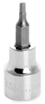 Performance Tool W38893 Hex Bit Socket, 3/8" Drive, 3mm | JB Tools