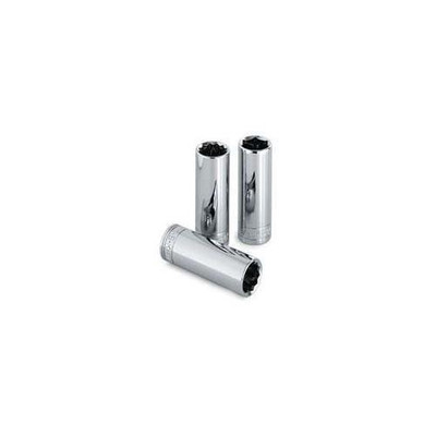 SK Tools 8433 3/8in. Drive 12-Point Metric Deep Chrome Socket - 13mm ...