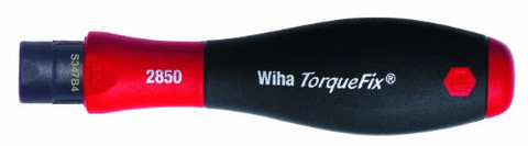 Wiha TorqueFix Handle with SoftFinish, Pre-Set 10 in-lbs (28507) | JB Tools