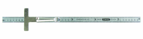 General Tools 6x1/4" Flexible Steel Ruler (301/1) | JB Tools
