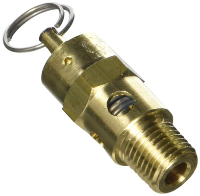 Milton S1090-150 1/4" MNPT ASME Safety Valve - 150 PSI Pop off Pressure ...