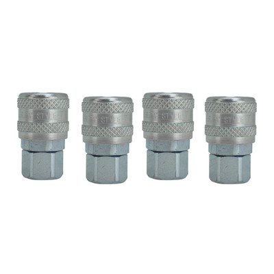Milton S775-4 1/4" FNPT A Style Coupler - Pack of 4 | JB Tools