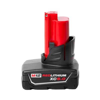 Milwaukee M12 REDLITHIUM XC6.0 Extended Capacity Battery Pack (48-11 ...