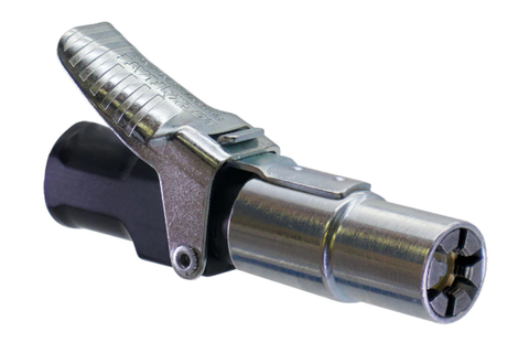 LockNLube LockNFlate Locking Air Chuck, Open Flow (LNL65001) | JB Tools