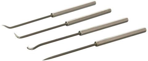 Wilde Tool 4-Piece Hook And Pick Set-Vinyl Pouch (SHP904/VP) | JB Tools