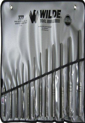 Wilde Tool 12-Piece Roll Spring Punch Set-Vinyl Roll (RS912.NP/VR) | JB ...