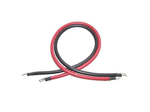 AIMS Power 4 AWG 6 ft Inverter Cable Set (CBL06FT4AWG) | JB Tools