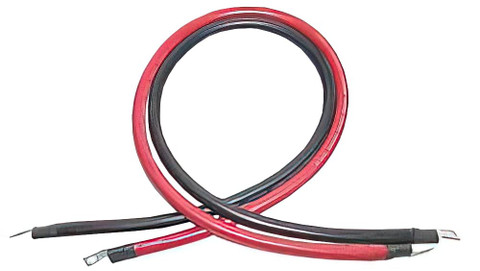 AIMS Power 4 Foot Set 4/0 AWG Inverter Cable (CBL04FT4/0) | JB Tools