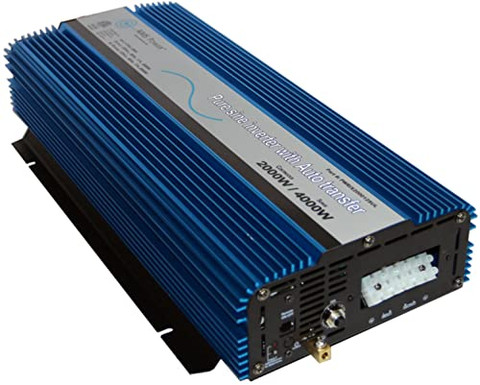 AIMS Power Pure Sine Inverter with Transfer Switch 2000W (PWRIX2000SUL ...