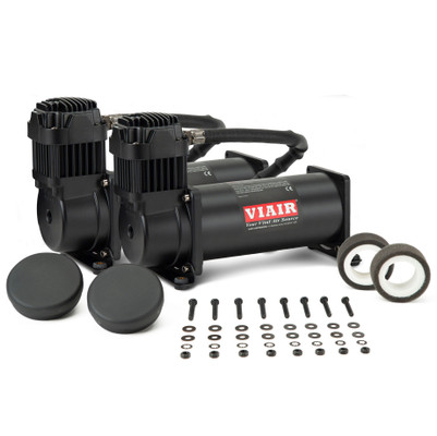 VIAIR Dual 444 Stealth Black Compressors (444DB) | JB Tools
