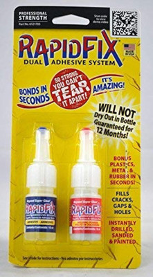 RapidFix 10Ml Dual Adhesive Automotive Blister Pack (6121705) | JB Tools