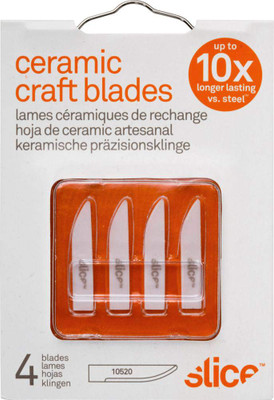 Slice Ceramic Blades Curved Edge Rounded Tip (10520) | JB Tools