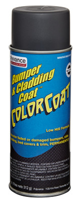 Polyvance Bumper And Cladding Color Coat, Black, Aerosol (3701-A) | JB ...