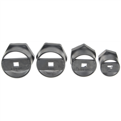 Mahle ShopPRO Locknut Sockets 6 Pt Kit by Mahle Service Solutions (485 ...
