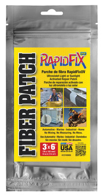 RapidFix Uv Fiber Patch 3" X 6" (6121936ES) | JB Tools
