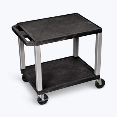 Luxor Workspaces H N Tuffy Presentation Cart, Black And Nickel (WT26E ...