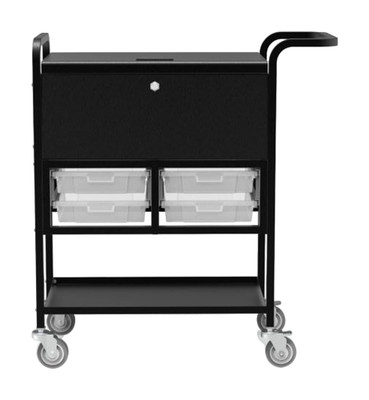 Luxor Workspaces Indoor Modern Mobile Utility File Cart (UCWS003) | JB ...