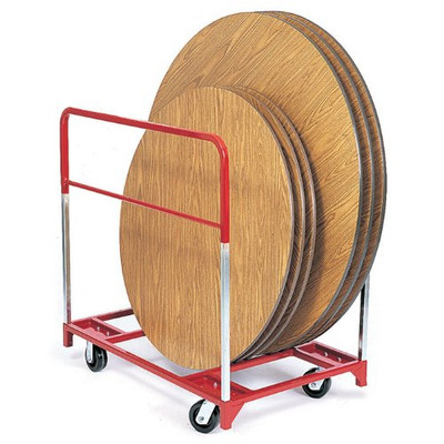 Raymond Products Round Table Mover, 6"X2" Caster, 1600 Lbs, 48"Lx32-3/4 ...