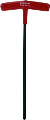Bondhus 3mm x 4.7" Graduated Hex End T-Handle w/PG (13356) | JB Tools