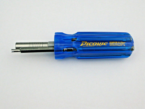 Picquic Super 8+ Hvac Hex Multi-Bit Screwdriver W/ Schrader Valve Bit ...