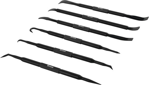 Titan Tools Non-Marring Pick, Hook, & Pry Set, 6pc (17716) | JB Tools