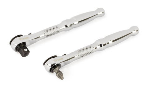 Titan Tools 2pc 1/4" Drive Micro Ratchet & Bit Driver Set (11335) | JB ...
