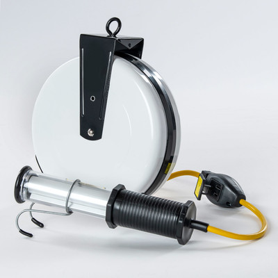Saf-T-Lite Stubby II Flashlight Reel + Tool Tap (1935-8006) | JB Tools