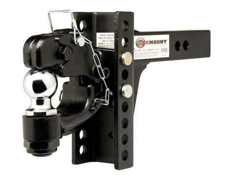 Durable OneMount Pintle Kit, 2" Ball, 10k | JB Tools