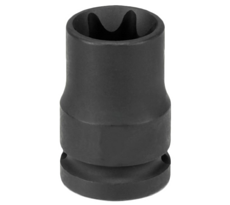 Grey Pneumatic 1/2" x E12 Ext. Star Impact Socket (2112ET) | JB Tools