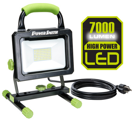 PowerSmith 7000 Lumen Portable LED Work Light (PWLS070H) | JB Tools