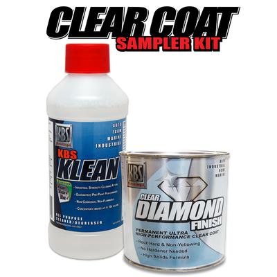 KBS Coatings Clear Coat Sampler Kit (50041) | JB Tools