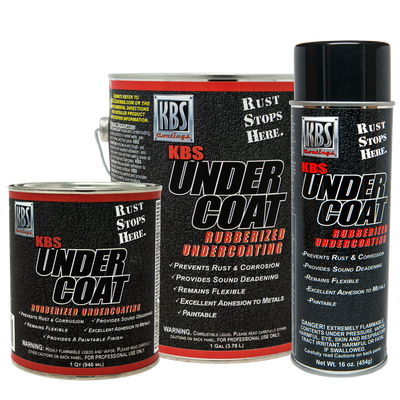 KBS Coatings Rubberized UnderCoat - Gallon (77500) | JB Tools