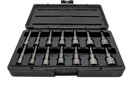 VIM Tools 14 Pc SAE Nut Setter Set 1/4 In to 5/8 In (NS100A) | JB Tools