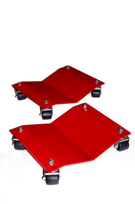 Merrick Auto Dolly 12"x16" V-Groove Standard Duty Pair | JB Tools
