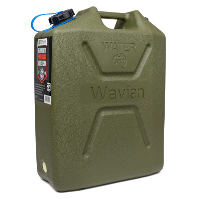 Wavian 5-Gallon BPA-Free Water Cans: Food-Grade, Durable & Easy to Pour ...