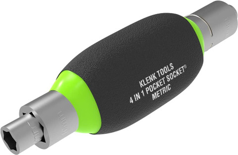 Klenk Four-In-One Nut Driver Pocket Socket Metric (DA86427) | JB Tools