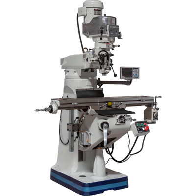 South Bend 9" x 48" 3 HP Turret Mill With DRO (SB1124F) | JB Tools