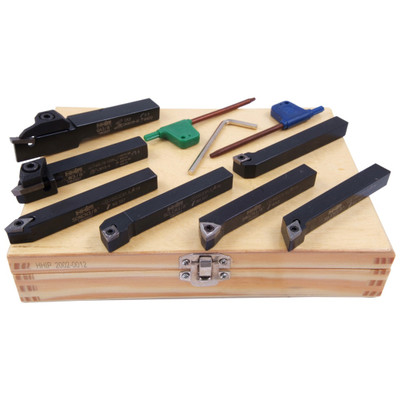 HHIP 7 PIECE 3/8" INDEXABLE CUT OFF & TURNING TOOL SET (2002-0012) | JB ...