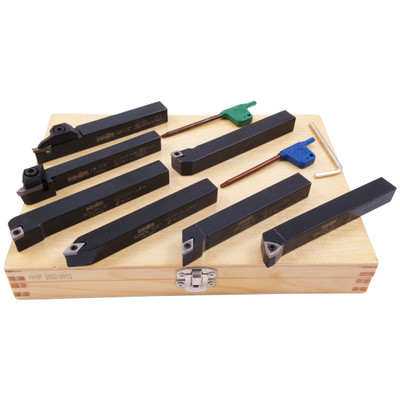 HHIP 7 PIECE 1/2" INDEXABLE CUT OFF & TURNING TOOL SET (2002-0013) | JB ...