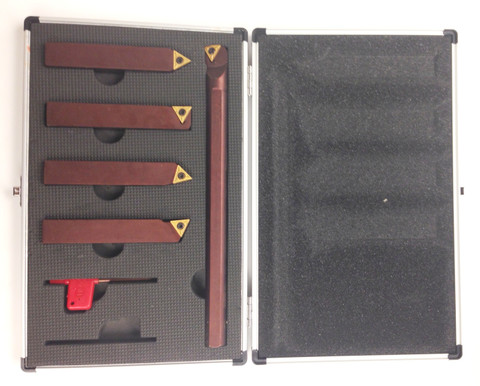 HHIP 3/4" 5 PIECE INDEXABLE TURNING & BORING TOOL SET (2003-0035) | JB ...