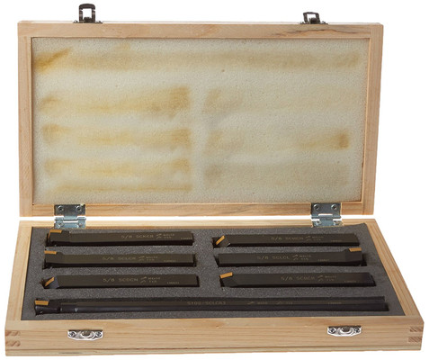 HHIP 7 PIECE 5/8" MINI SHANK TOOL HOLDER SET (2003-0625) | JB Tools