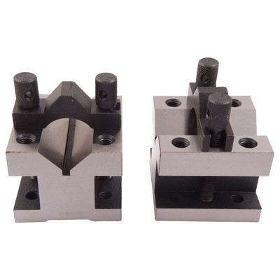 HHIP 2-3/8 L X 2-3/8 W X 2 H PRECISION V-BLOCK & CLAMP SET (3402-0002 ...