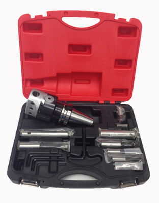 PRO-SERIES PRO-SERIES BT40 3" HEAD BORING TOOL SET (3800-5943) | JB Tools