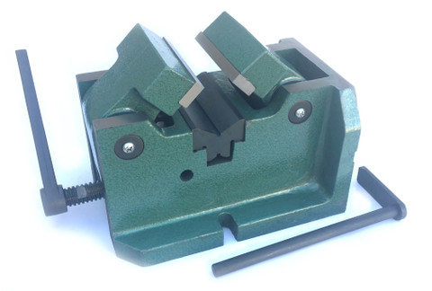 HHIP 4" HORIZONTAL/VERTICAL MACHINE VISE - HOLDS SHAFTS & ROUND PARTS ...