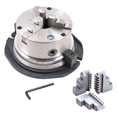 VERTEX VERTEX 6" 3-JAW SELF-CENTERING ROTARY CHUCK (3900-2416) | JB Tools