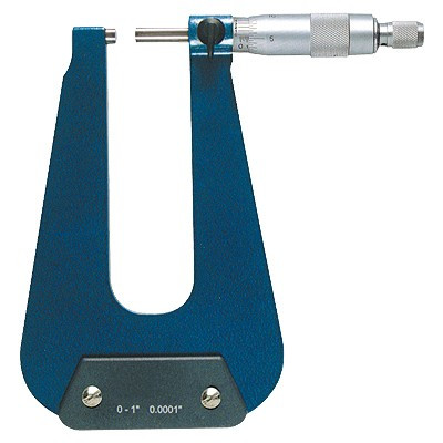 HHIP 0-1" .0001" MICROMETER WITH 6" THROAT DEPTH (4200-0208) | JB Tools