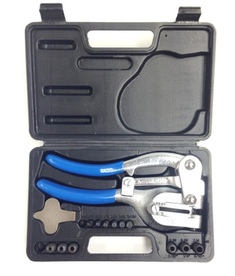 HHIP 17 PIECE METAL POWER PUNCH KIT WITH PUNCHES & DIES (7070-0016 ...