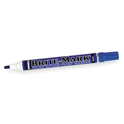 DYKEM DYKEM BRITE-MARK REGULAR LINE BLUE MARKER (8030-8401) | JB Tools