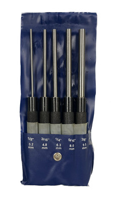 HHIP 5 PIECE EXTRA LONG DRIVE PIN PUNCH SET (8600-4103) | JB Tools